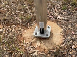 Signfix Website | Optimast® Frangible Sign Support Structure