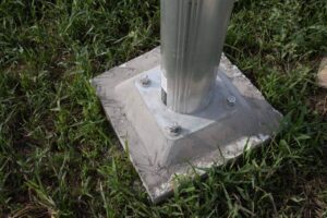 Signfix Website | frangible sign support base plate